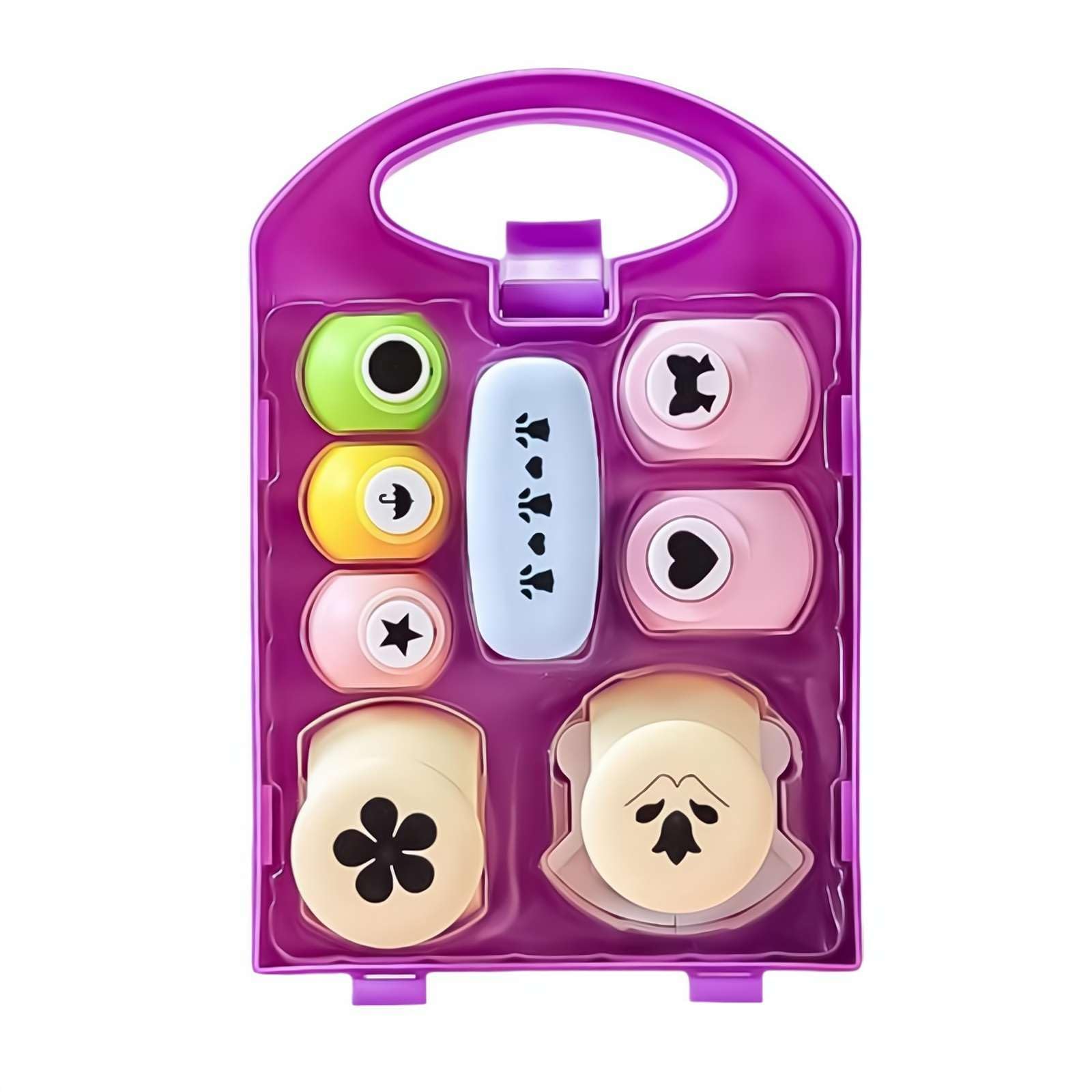 Amazon.com: GINTBN DIY Puncher Craft Set, New Creative Kids Craft Hole ...