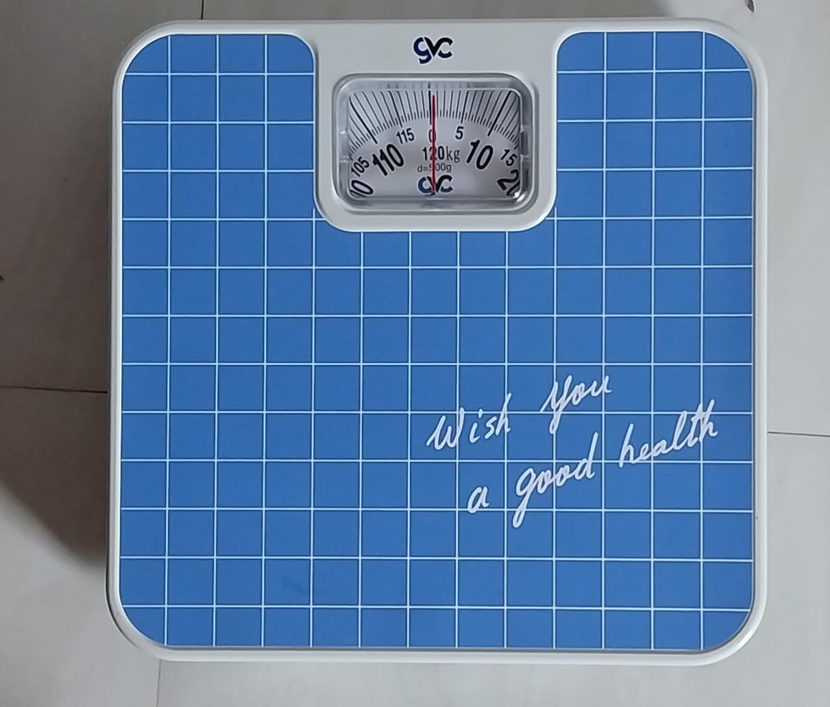 GVC Iron Analog Weight Machine - Manual Weighing Scale (Upto 120Kg ...