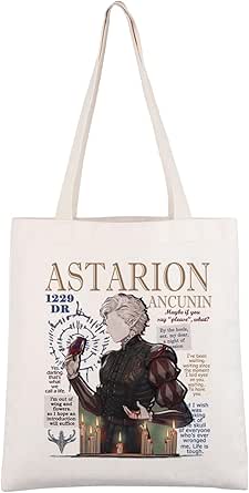 Amazon.com: CMNIM Ast-rion Fans Gift Ast-rion BG3 Inspired Tote Bag Ast ...