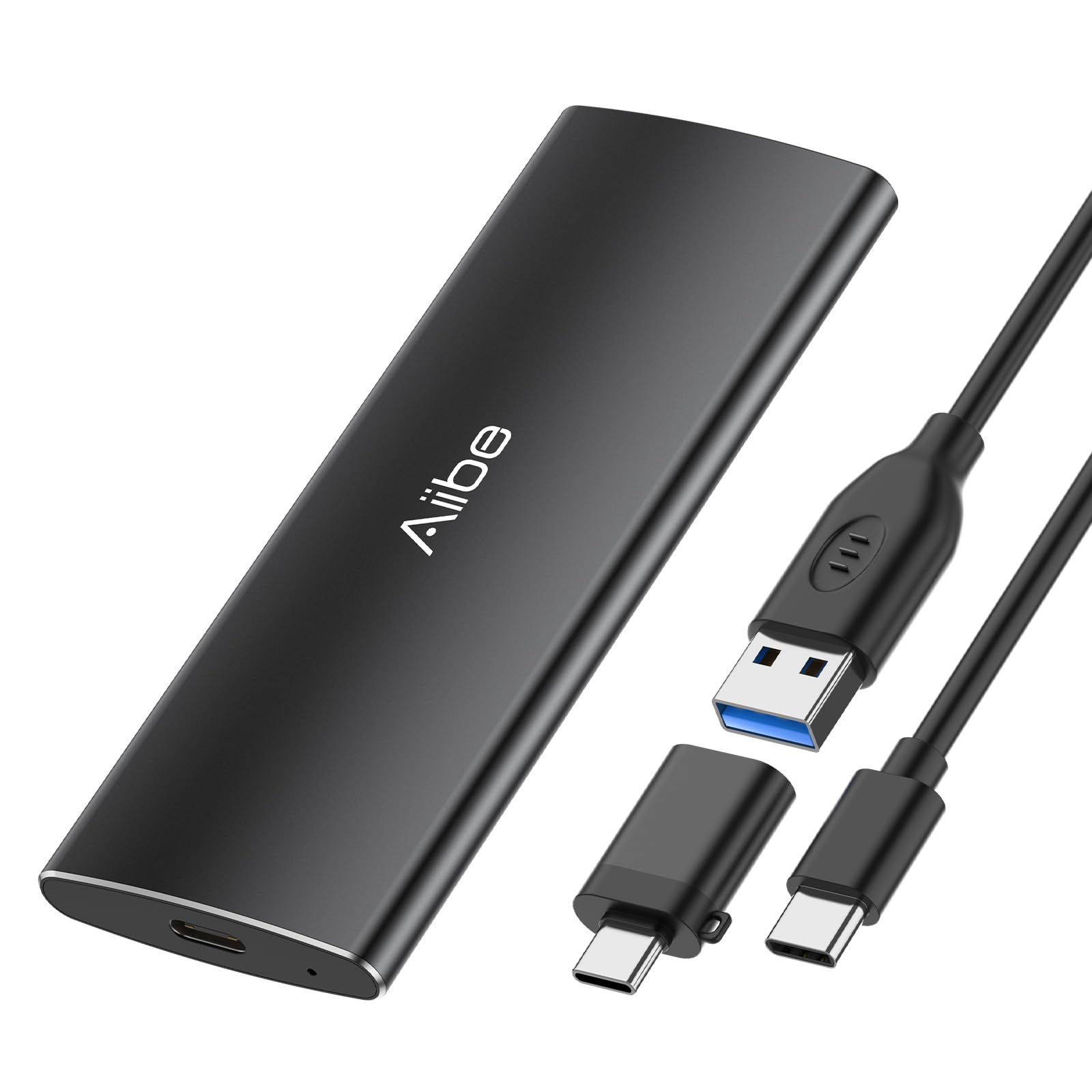Amazon.com: Aiibe 500GB External Solid State Drive USB C Portable SSD ...