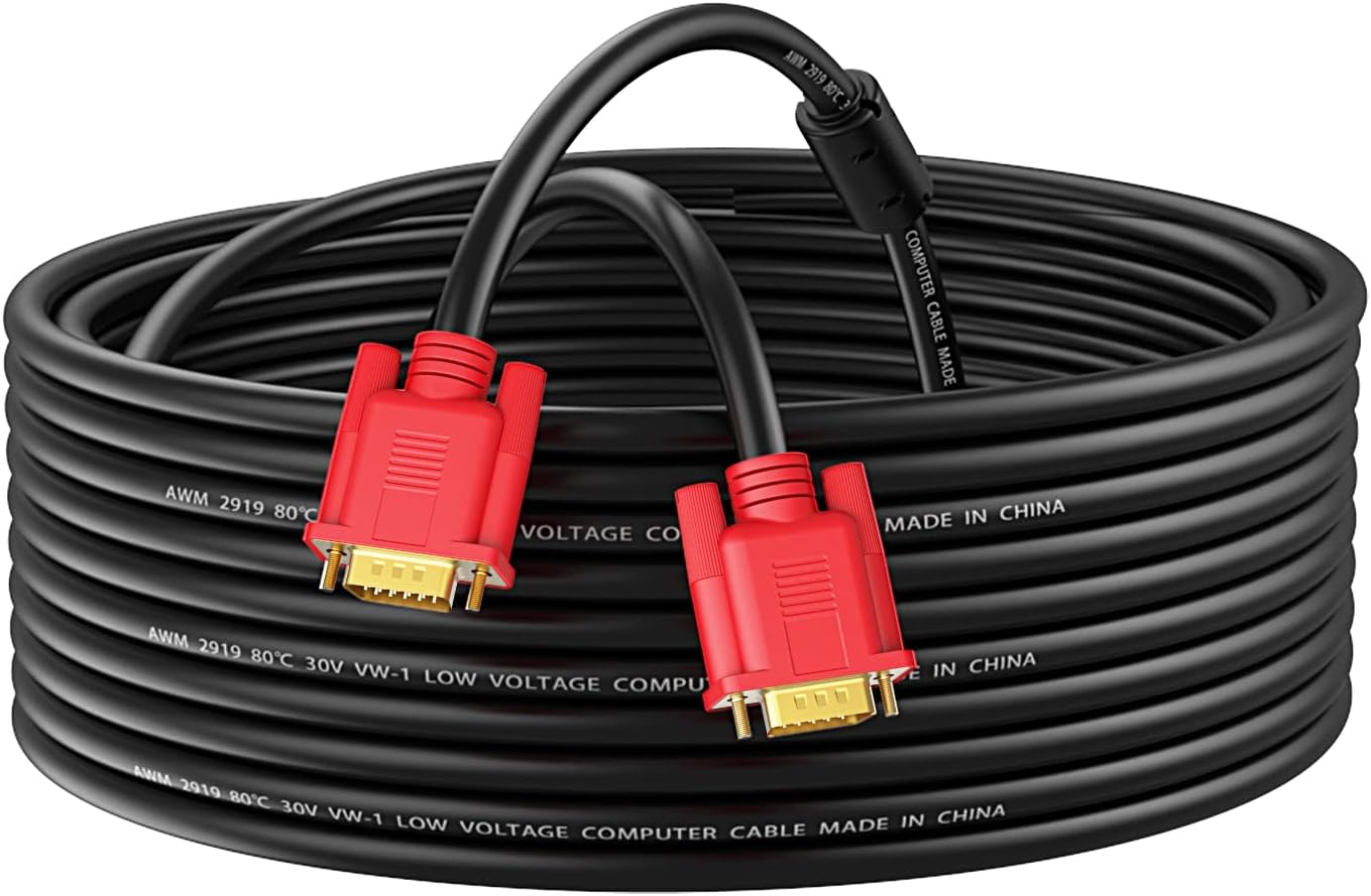 Amazon.com: SHD VGA Cable, VGA to VGA HD15 Monitor Cable for PC Laptop ...