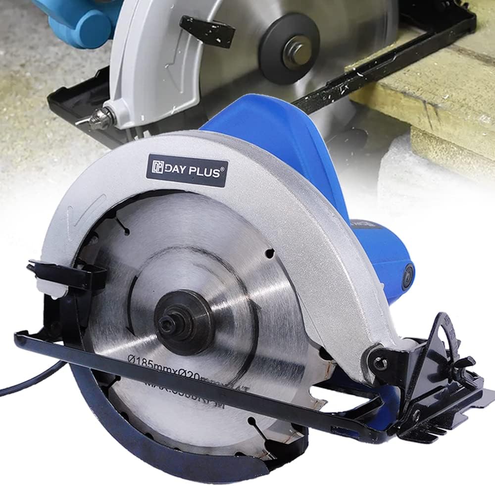 Elektrische Kreissäge 1500W Kompaktkreissäge Handkreissäge 185mm, Max ...