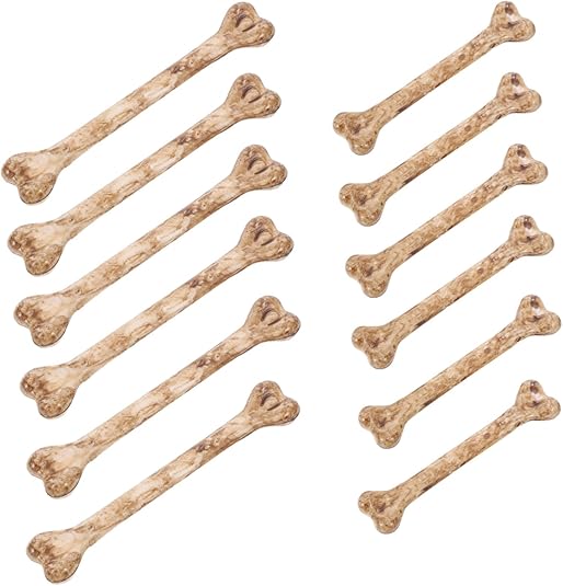 Amazon.com: COHEALI Fake Bones: 20pcs Mini Skeleton Bones Simulation ...