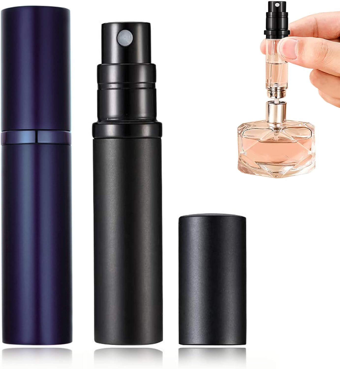 POTWPOT Perfume Atomisers Refillable, 2 Pack Refillable Perfume ...