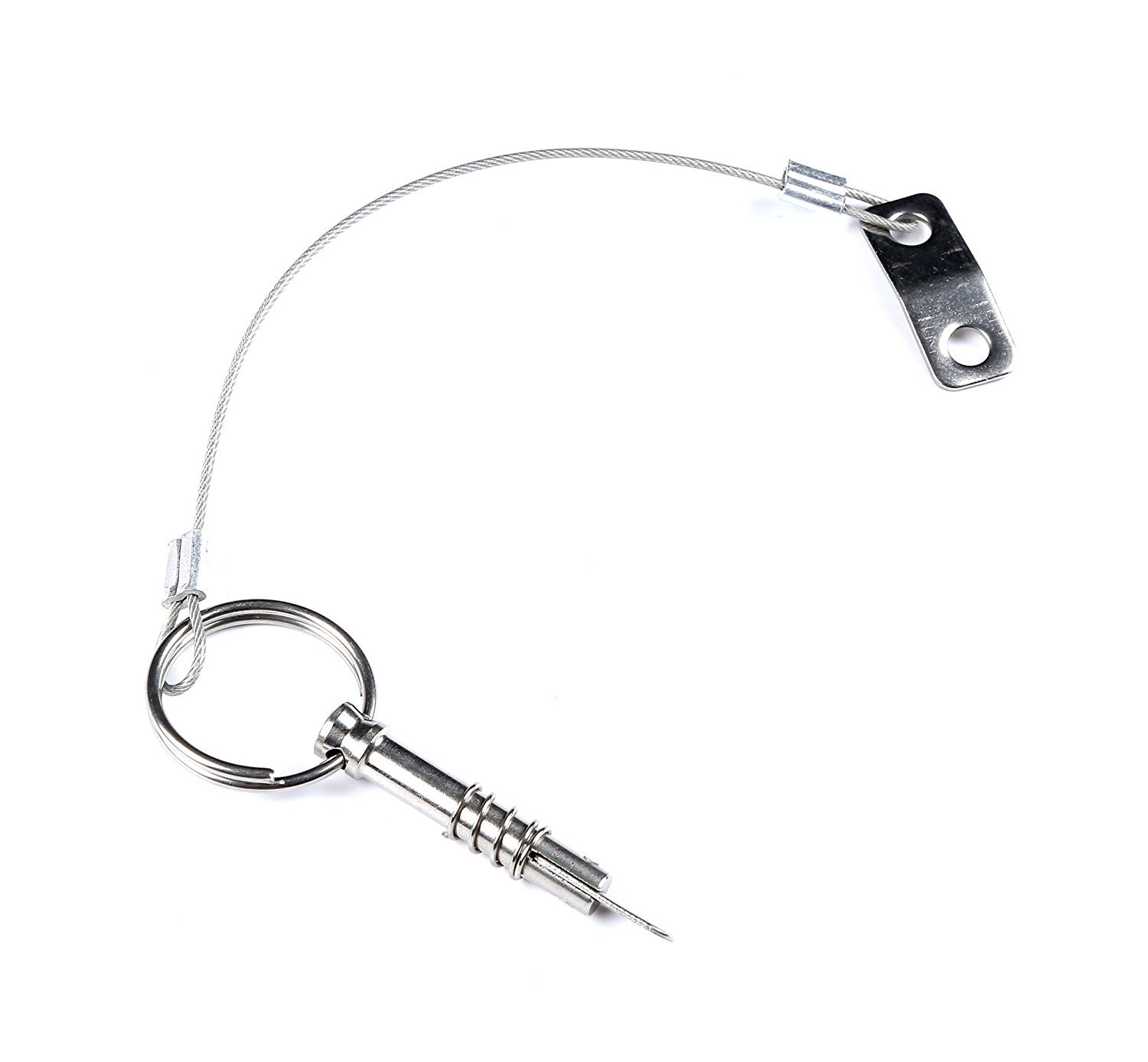 Snapklik.com : Mxeol Bimini Quick Pin w/Drop Cam & Spring 1/4" X 1" Grip