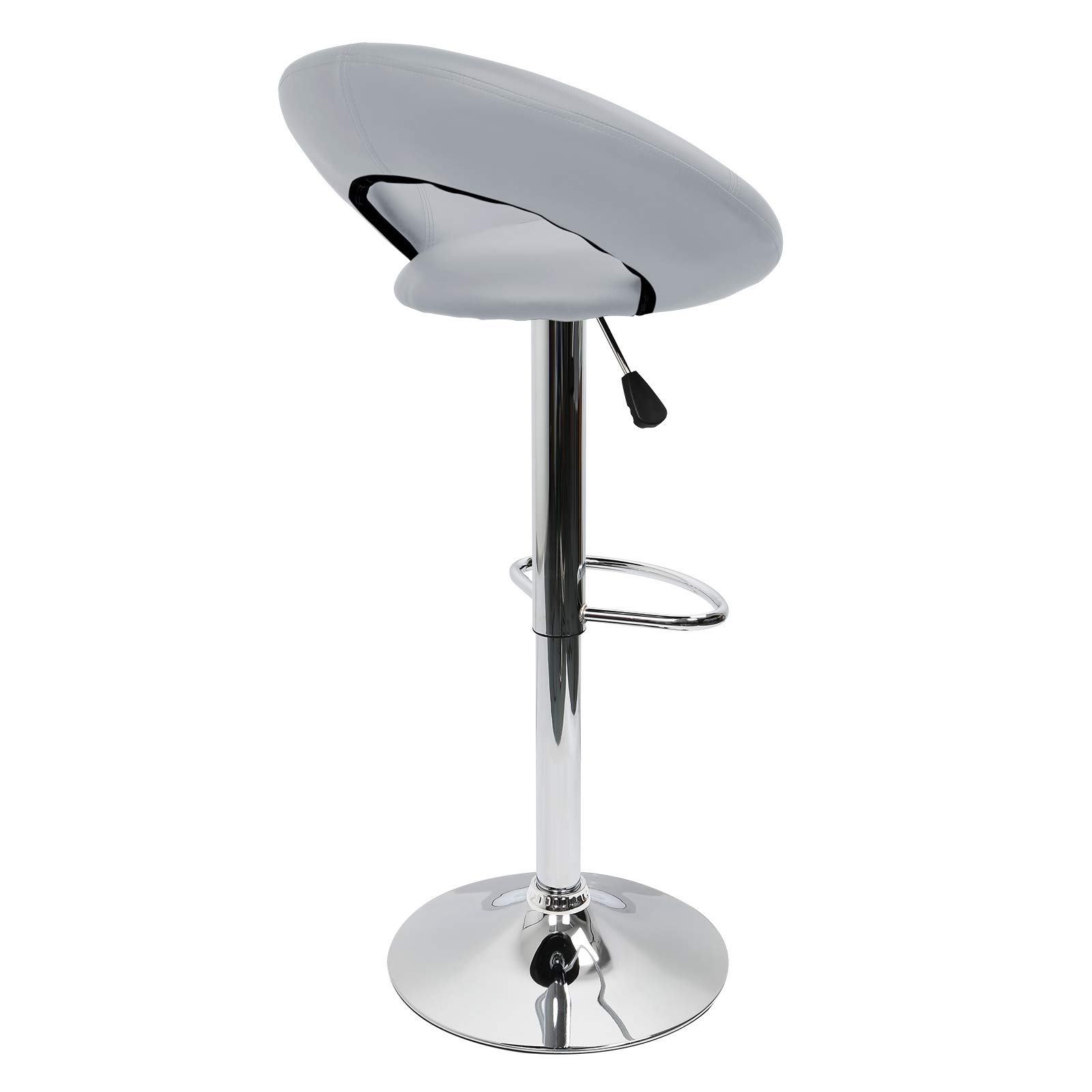 IntimaTe WM Heart Bar Stools Set of 2, Adjustable Breakfast Kitchen ...