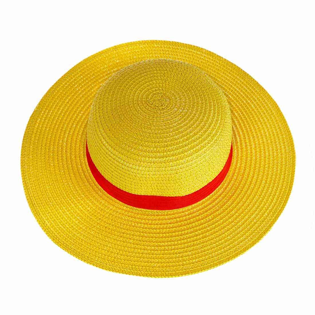 Monkey D. Ruffy One Piece Straw Hat Cosplay Hat Made of Straw – BigaMart