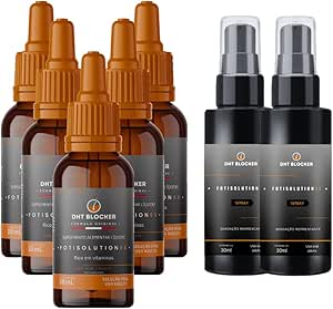 05 FRASCOS DHT BLOCKER ORIGINAL + 2 SPRAY DHT - Tecnologia FOTISOLUTION ...