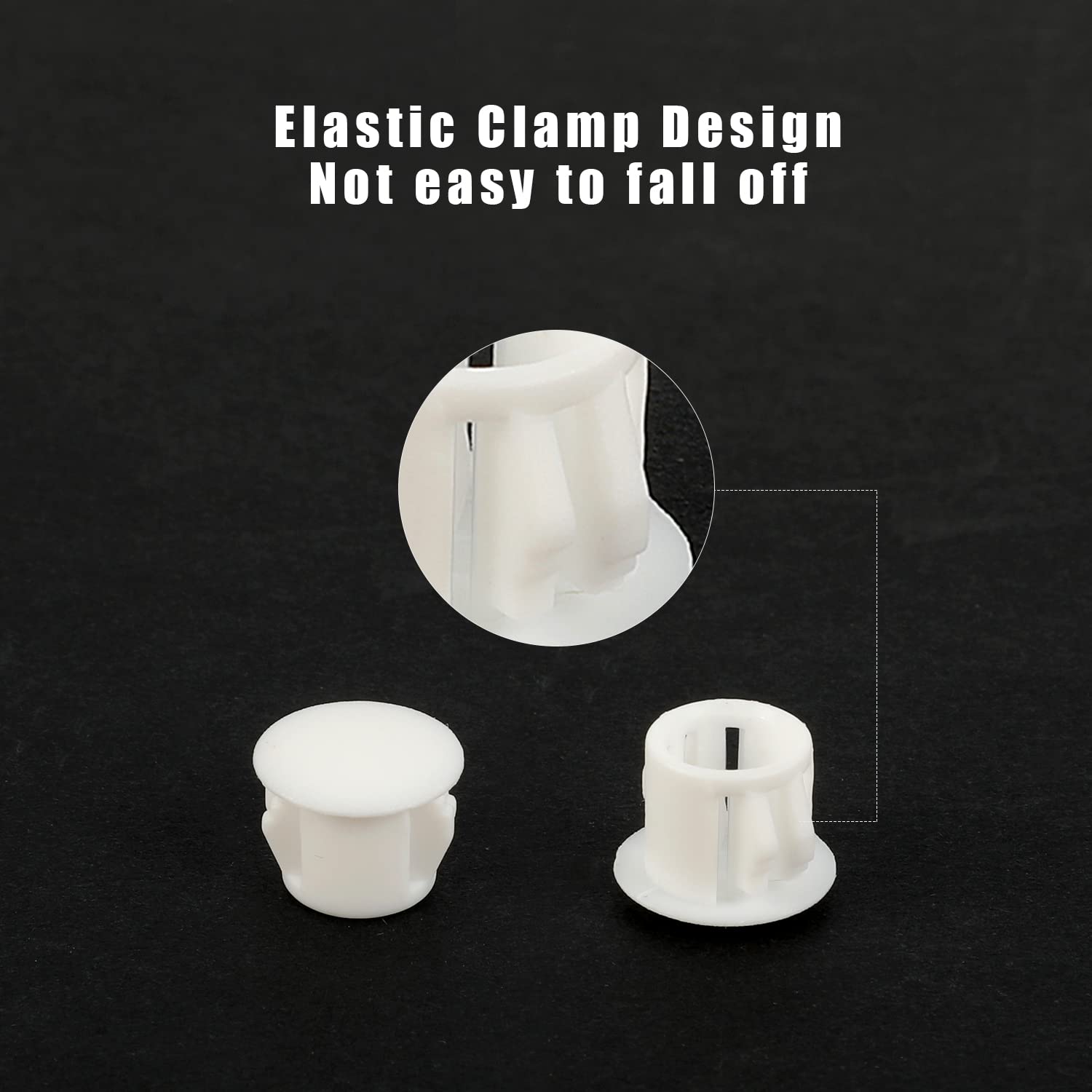 Snapklik.com : 3/8inch Plastic Hole Plugs, Flush Type Hole Plugs ...