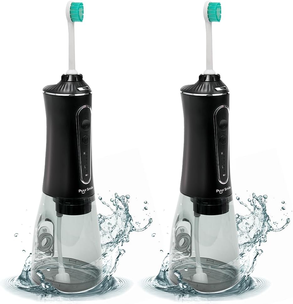 Amazon.com: Puur Smile Professional Water Flosser - Advanced Dental ...