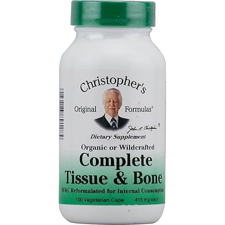 Amazon.com: Dr. Christophers Formulas Complete Tissue and Bone (Pack of ...