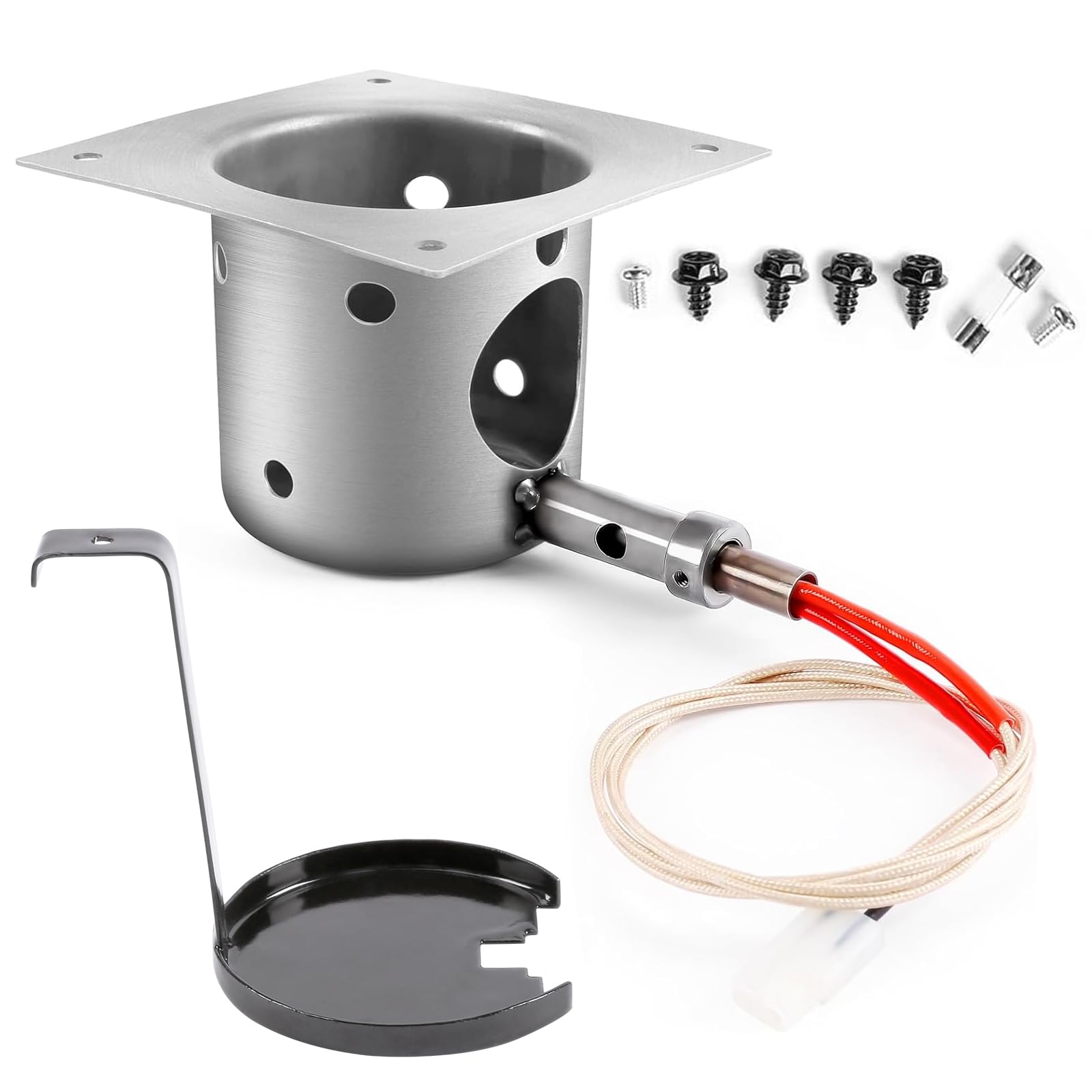Amazon.com : QuliMetal Fire Burn Pot and Hot Rod Ignitor Kit ...