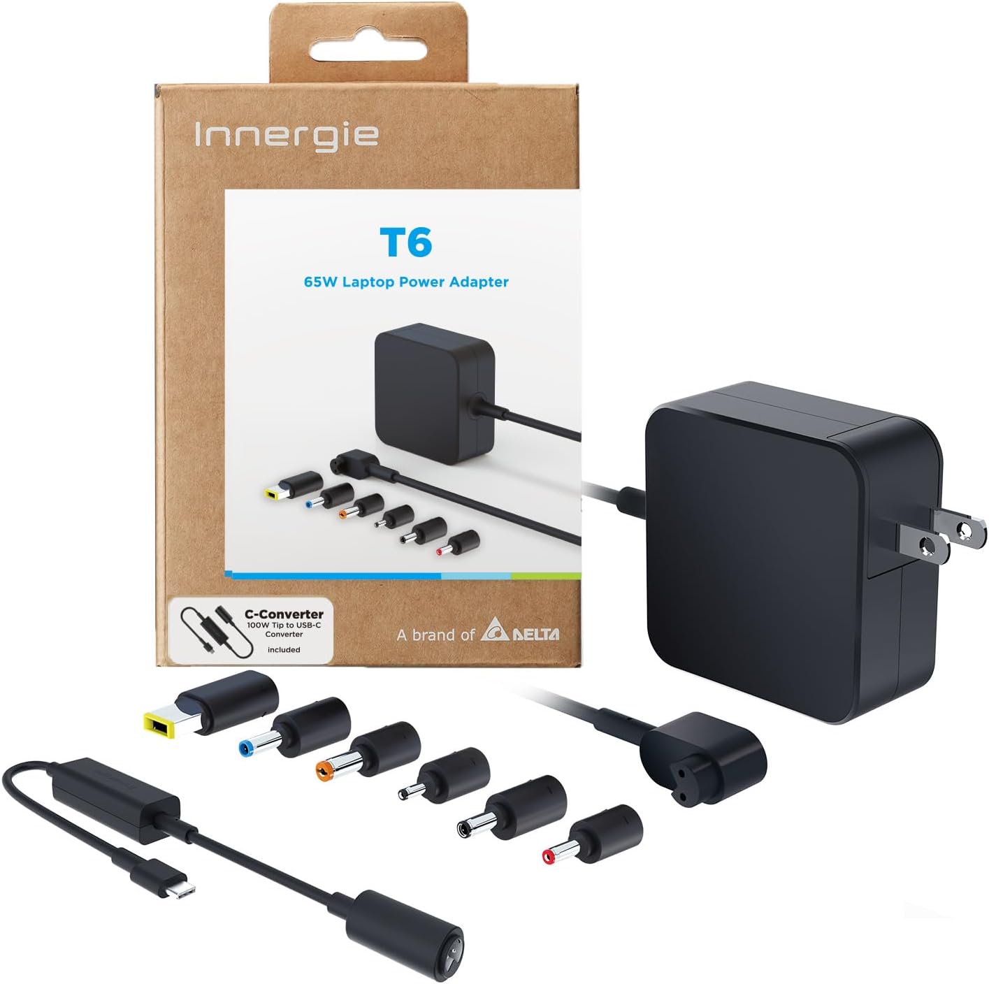 Amazon.com: Innergie T6 65W Universal Laptop Charger Power Adapter with ...
