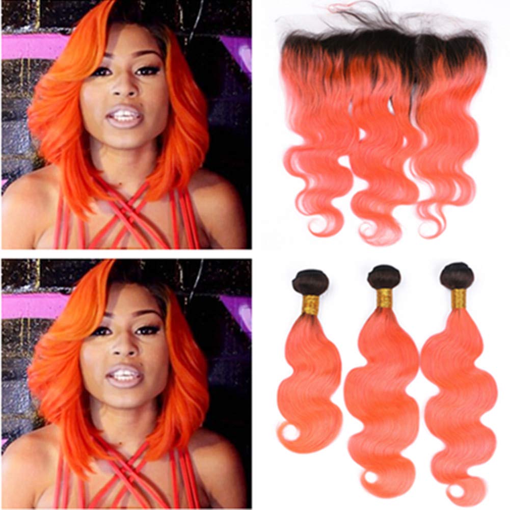 Orange Ombre Hair Color