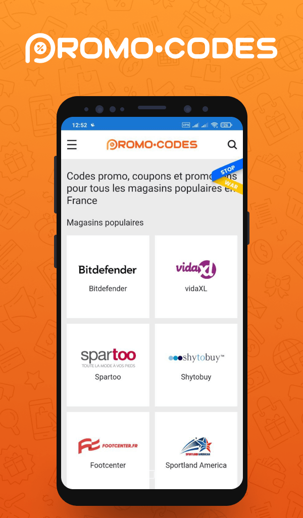 Promo codes in France - App on Amazon Appstore