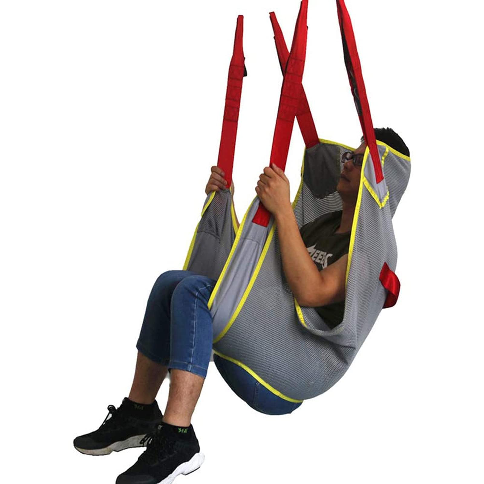 Full Body Patient Hoist Sling Stair Slide Transfer Belt Medium ...