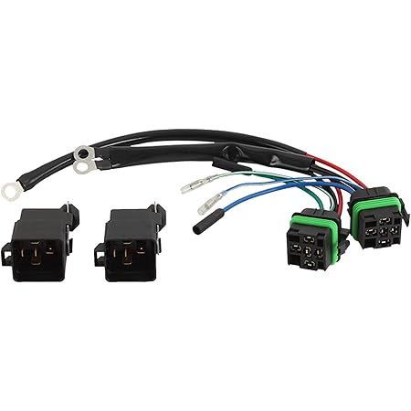Amazon.com: AHJRELAYKIT-2-DP Replacement Relay Harness Jack Plate ...