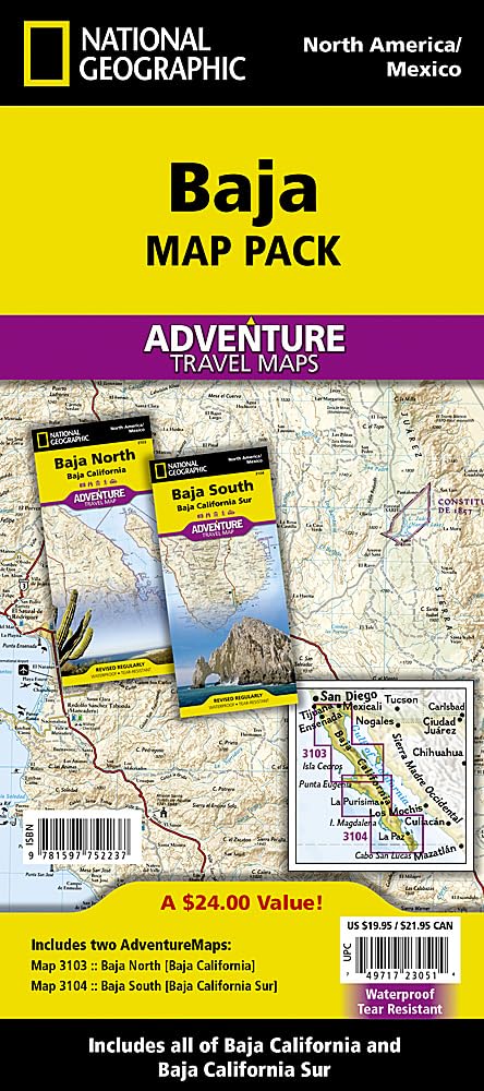 Buy Baja [ Pack Bundle] (National Geographic Adventure ) – Folded ...