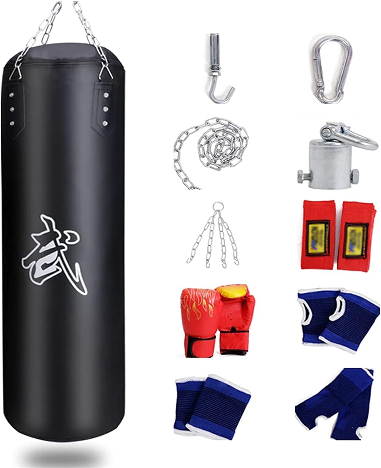 Punch Bag Boxing Bag Oxford Cloth Hanging Flap Bag Chain Iron Ceiling ...