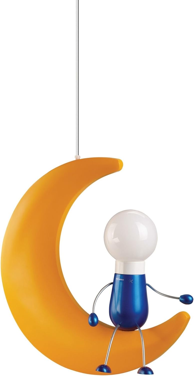 Philips 40092/34/48 KidsPlace Man on the Moon Pendant Light, Multi ...