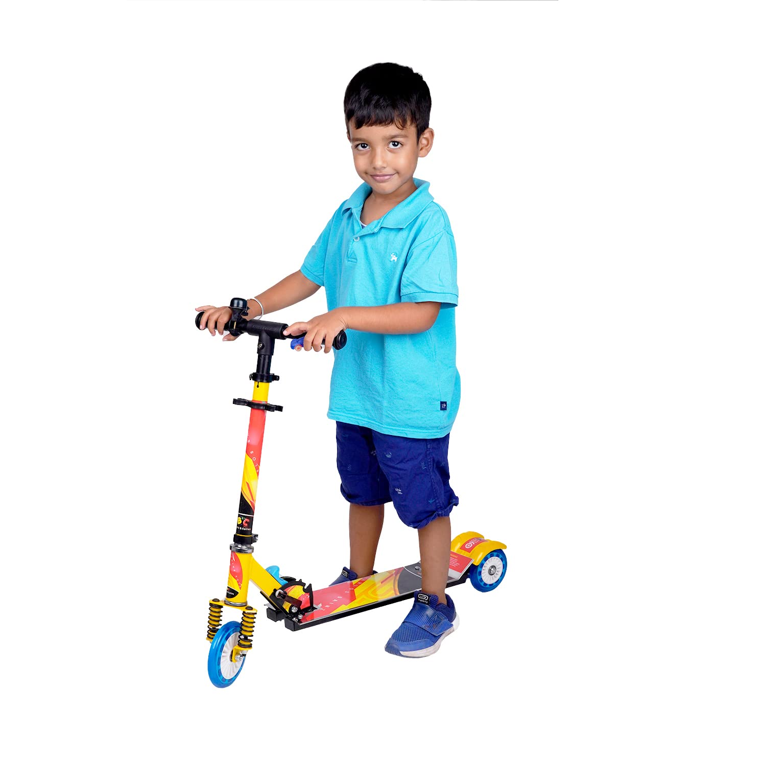 Brats & Cuties Road Runner Alpha SS Schocker Scooter for Kids of 3 to ...