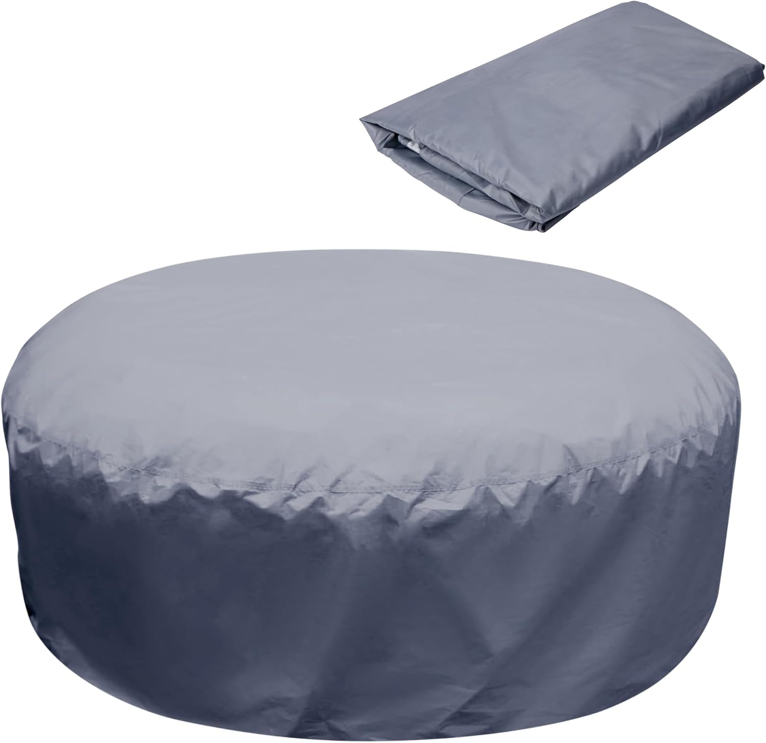 Amazon.com : Adnee 75×27.5 Inch Round Hot Tub Full Cover Cap Protector ...