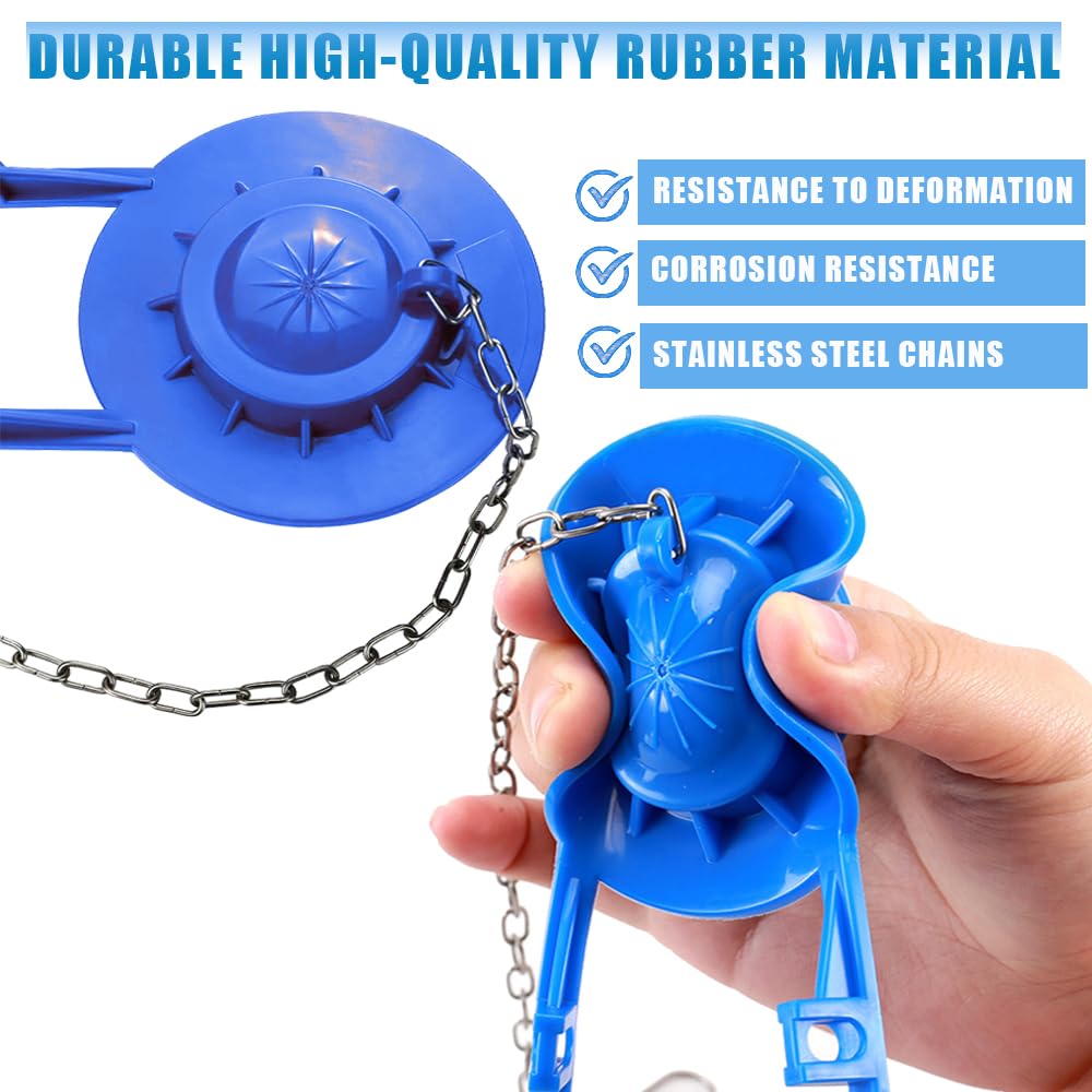 Snapklik.com : 2-Inch Toilet Flapper Replacement Kit,Universal Toilet ...