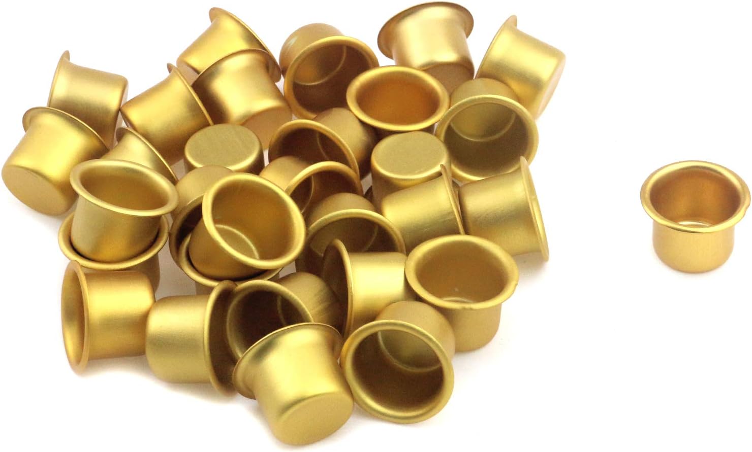 Amazon.com: Hyoola Candle Drip Protectors Reusable Metal Candlestick ...