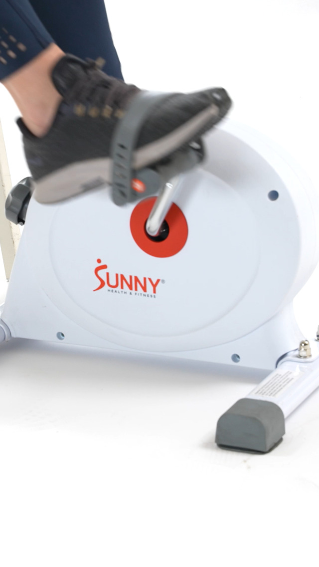 Watch Sunny Health & Fitness Smart Exercise Bike - White on Amazon Live