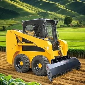 Amazon.com : Aickosdusu 72" Skid Steer Bi-Directional Rotary Tiller ...