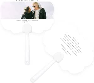 Amazon.com: WEDDINGSTAR Personalized Photo Printed Paper Medallion Hand ...