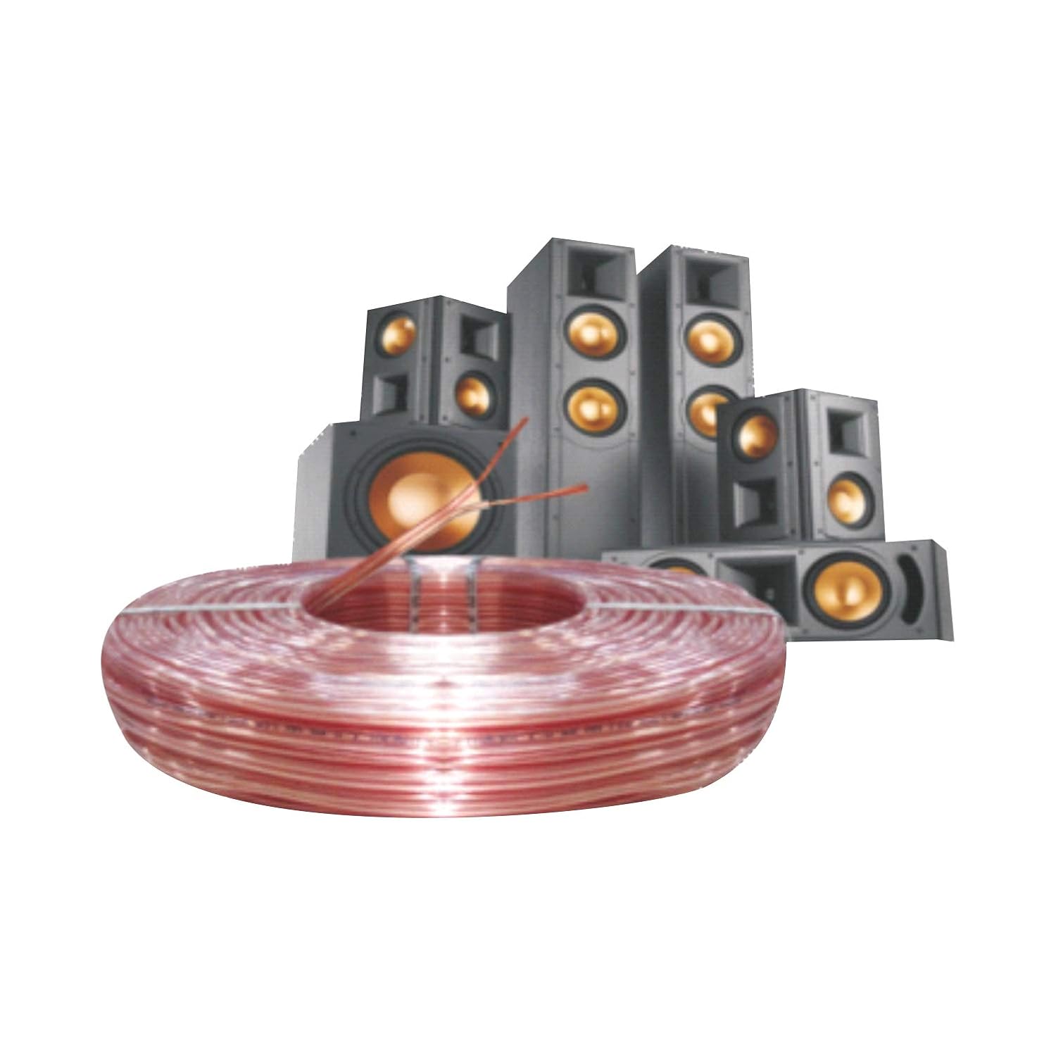 FINOLEX Speaker Cable 1 SQMM (Transparent) 100 Meter : Amazon.in ...