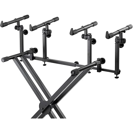 Amazon.com: On-Stage KS7903 Three-Tier A-Frame Keyboard Stand (Setup ...