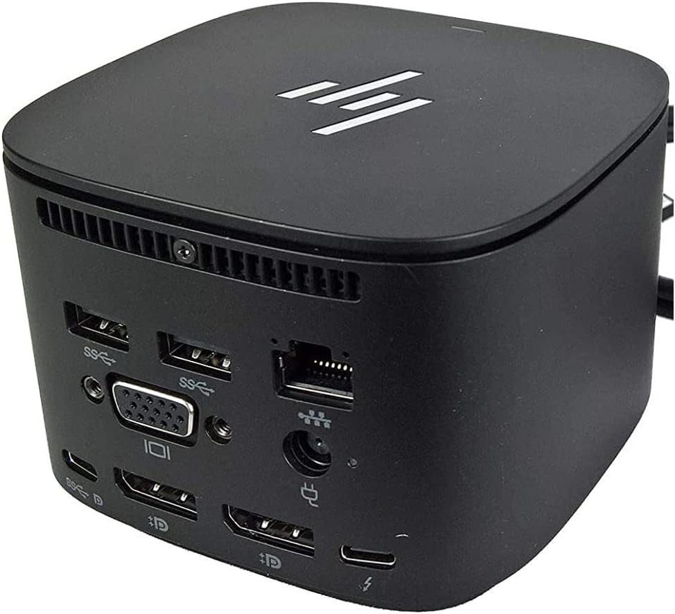HP Thunderbolt 280W G4 4K UHD Docking Station with Combo Cable : Amazon ...