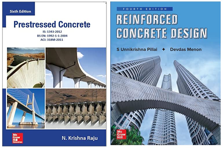 Reinforced Concrete Design | 4th Edition & Prestressed Concrete | 6th ...