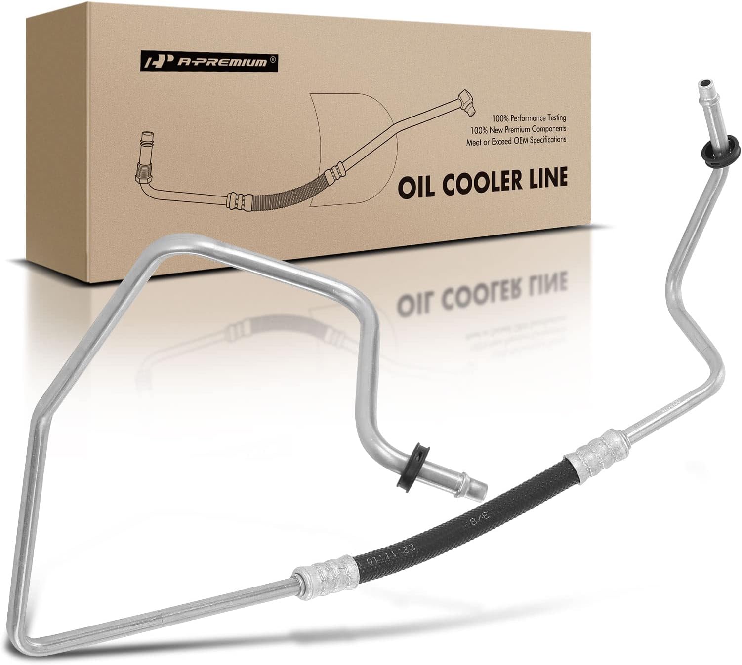 A-Premium Automatic Transmission Oil Cooler Line Hose Assembly ...
