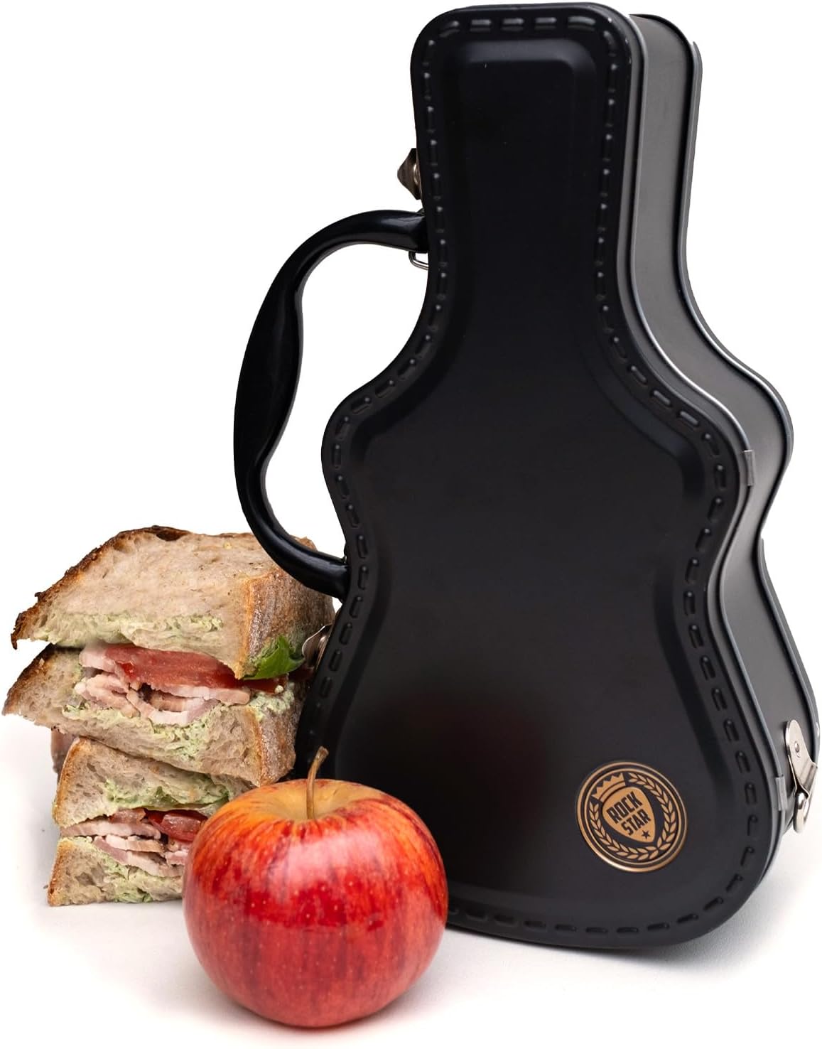 Amazon.com: Suck UK Guitar Lunch Box - Vintage Metal Lunch Box For Kids ...