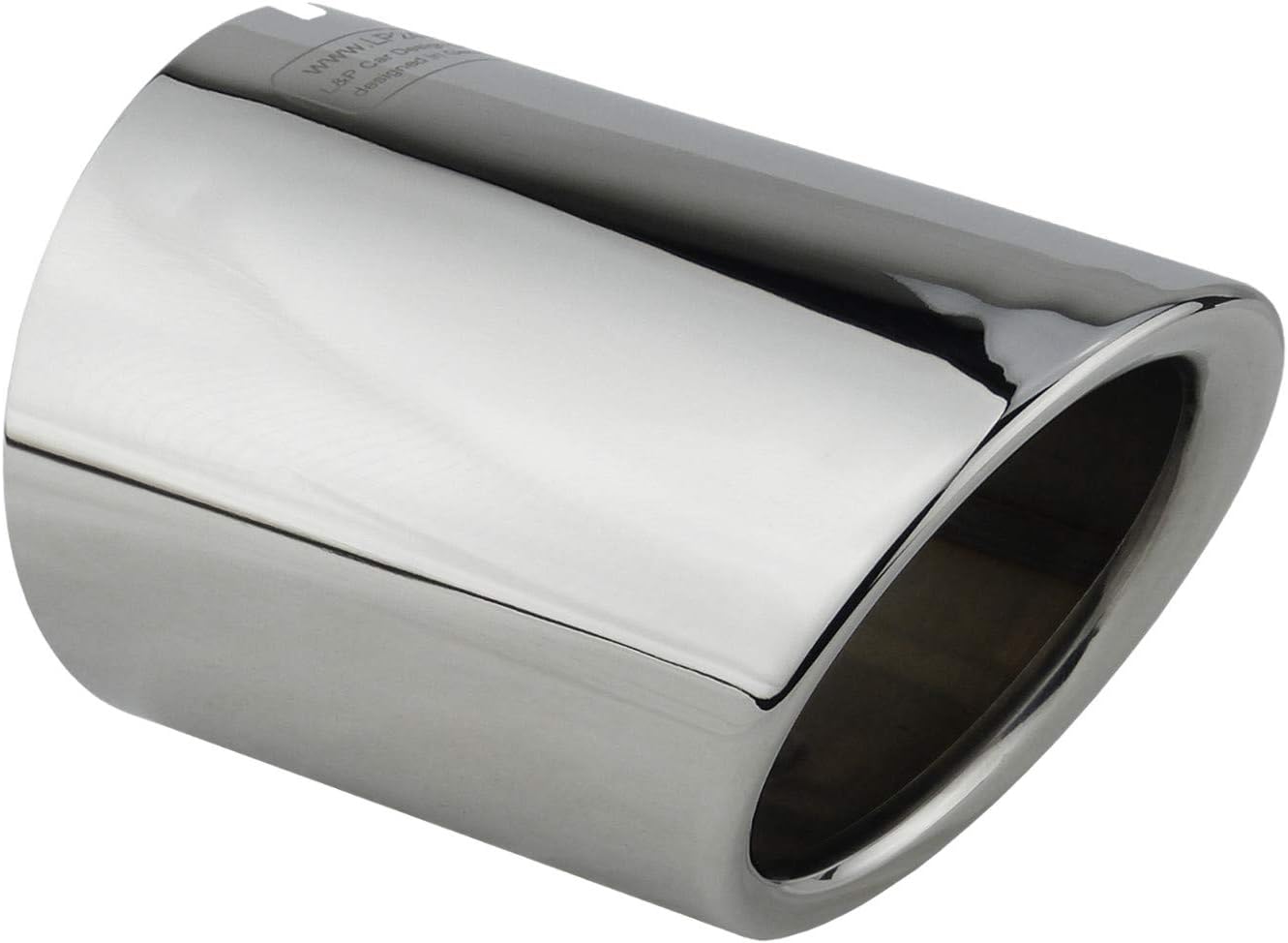 Amazon.fr : L&P A302 1 Embout d'échappement inox en acier inoxydable ...