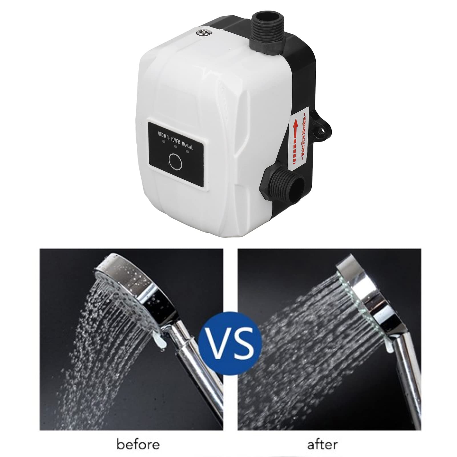 100W 24V Automatic Water Pressure Booster Pump Mini Pipeline ...