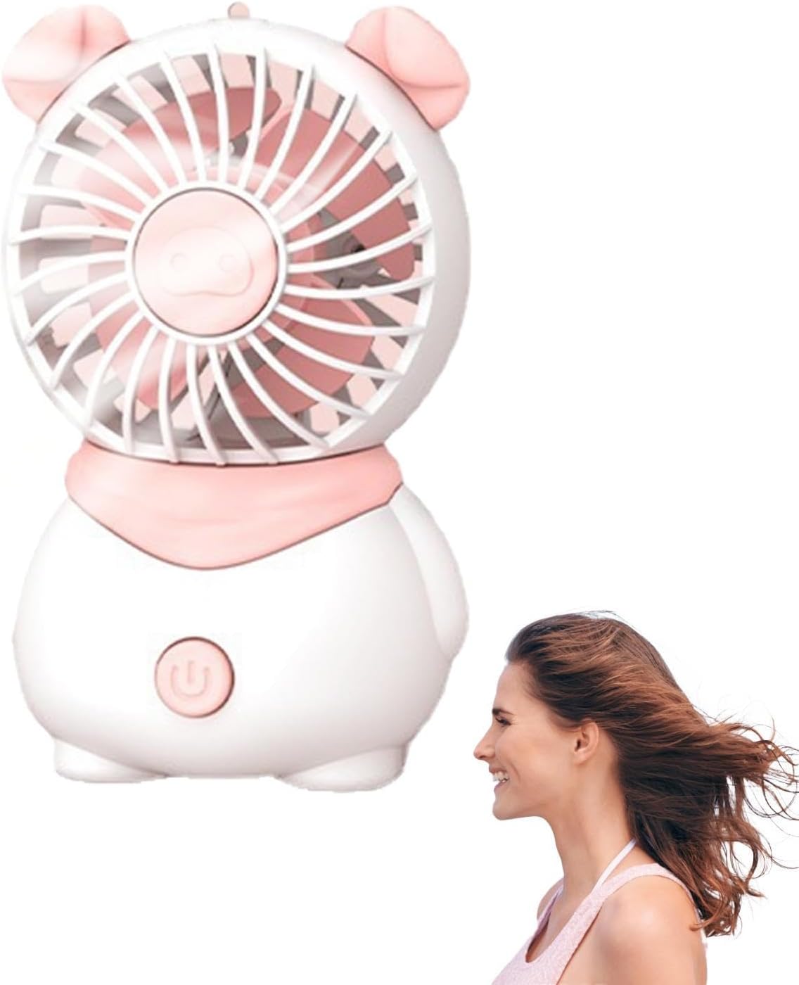 Shenrongtong Fan | Table Fan Quiet,Cute Small Design Portable Fan ...