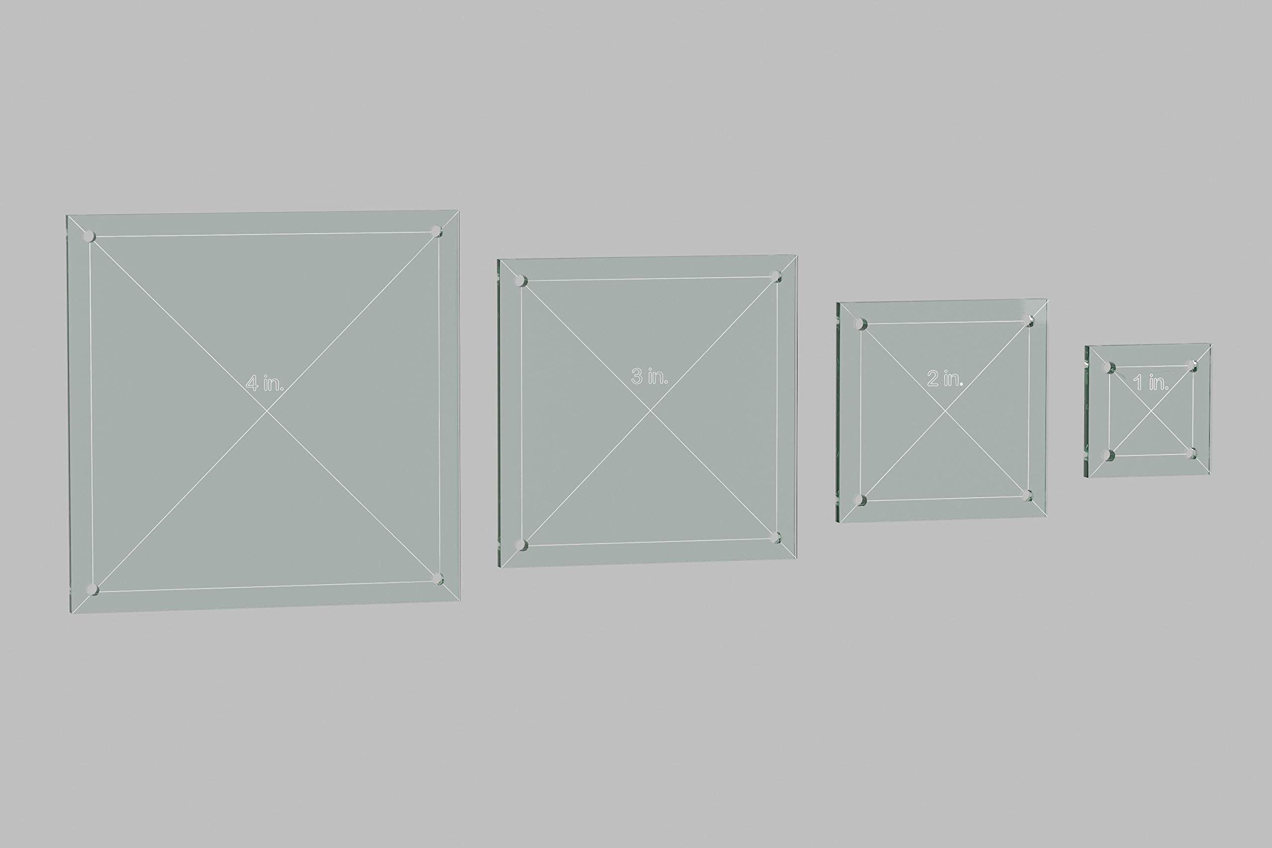 Snapklik.com : LaserThing Hexagon, Circle, And Square Acrylic Quilting ...