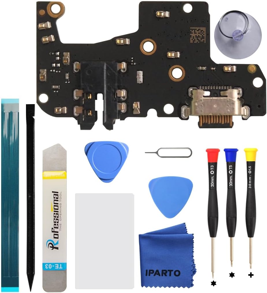 Amazon.com: iParto Charging Port Replacement Kit for Motorola Moto G ...