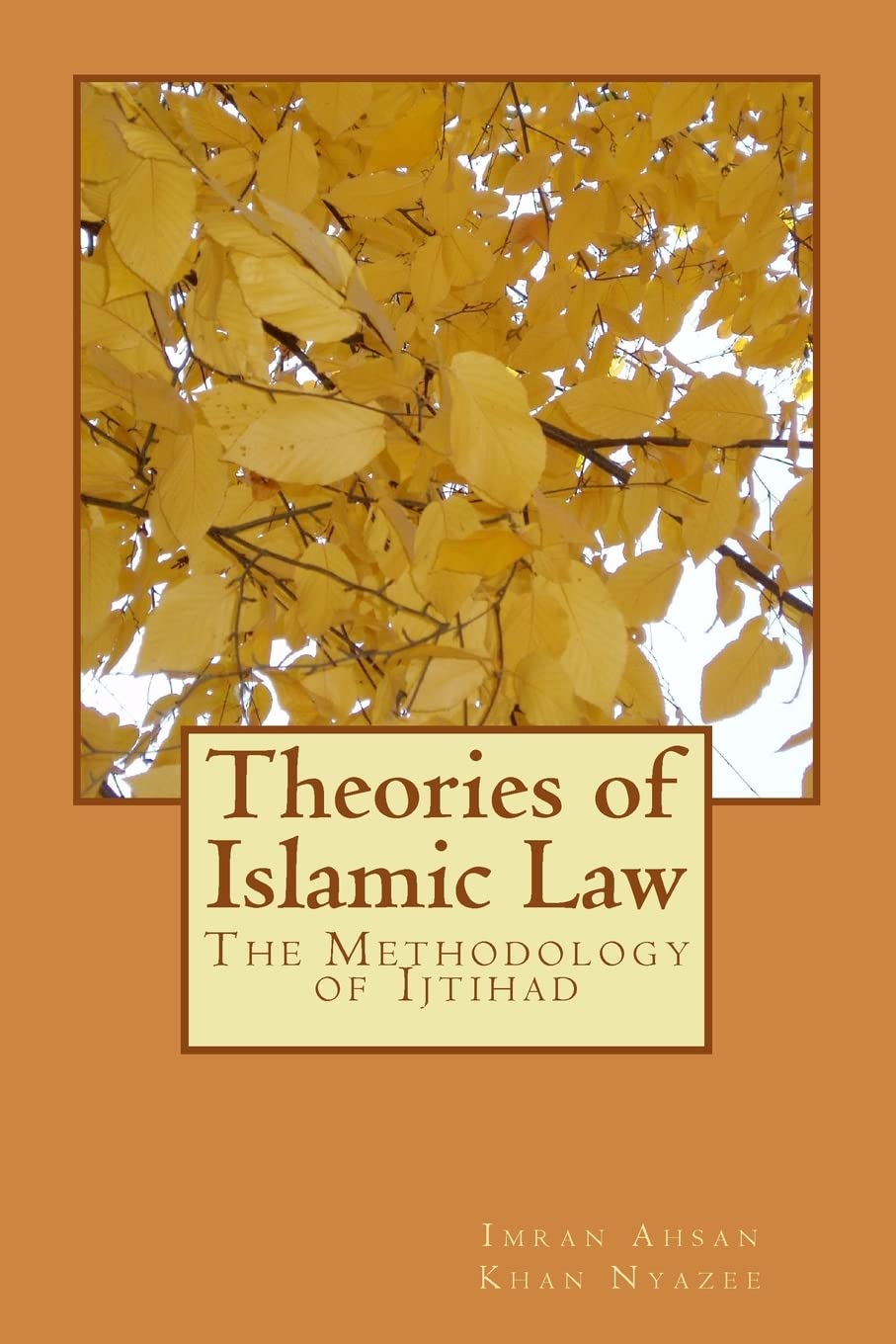 Theories of Islamic Law: The Methodology of Ijtihad: Nyazee, Imran ...