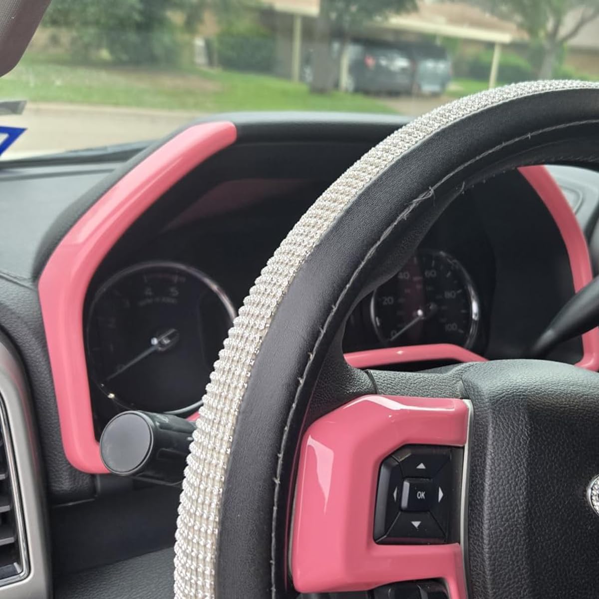 Snapklik.com : For F150 Pink Dashboard Center Console Dash Board Trim ...