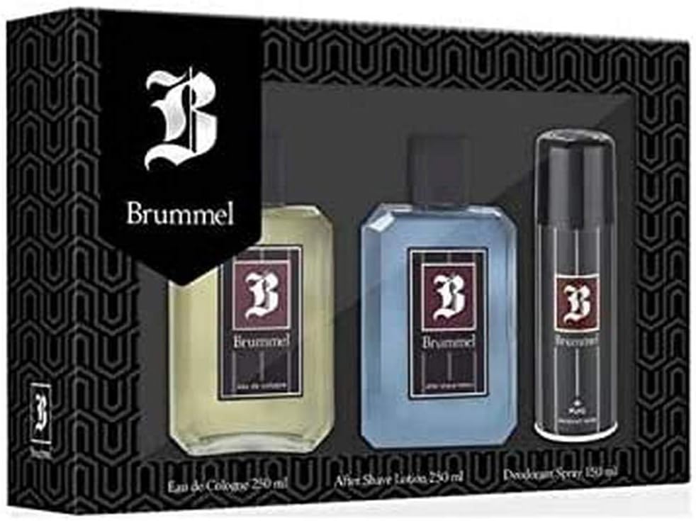 Brummel Perfume Sólido, Juego de 3 piezas, 250 ml : Amazon.es: Belleza