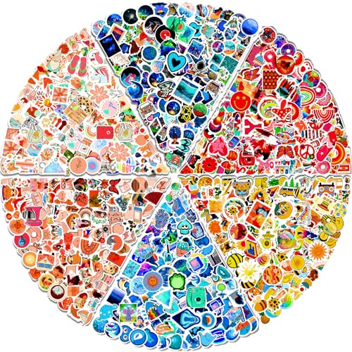 Snapklik.com : 1200 Pcs Sticker Pack, Stickers Bulk Water Bottle ...