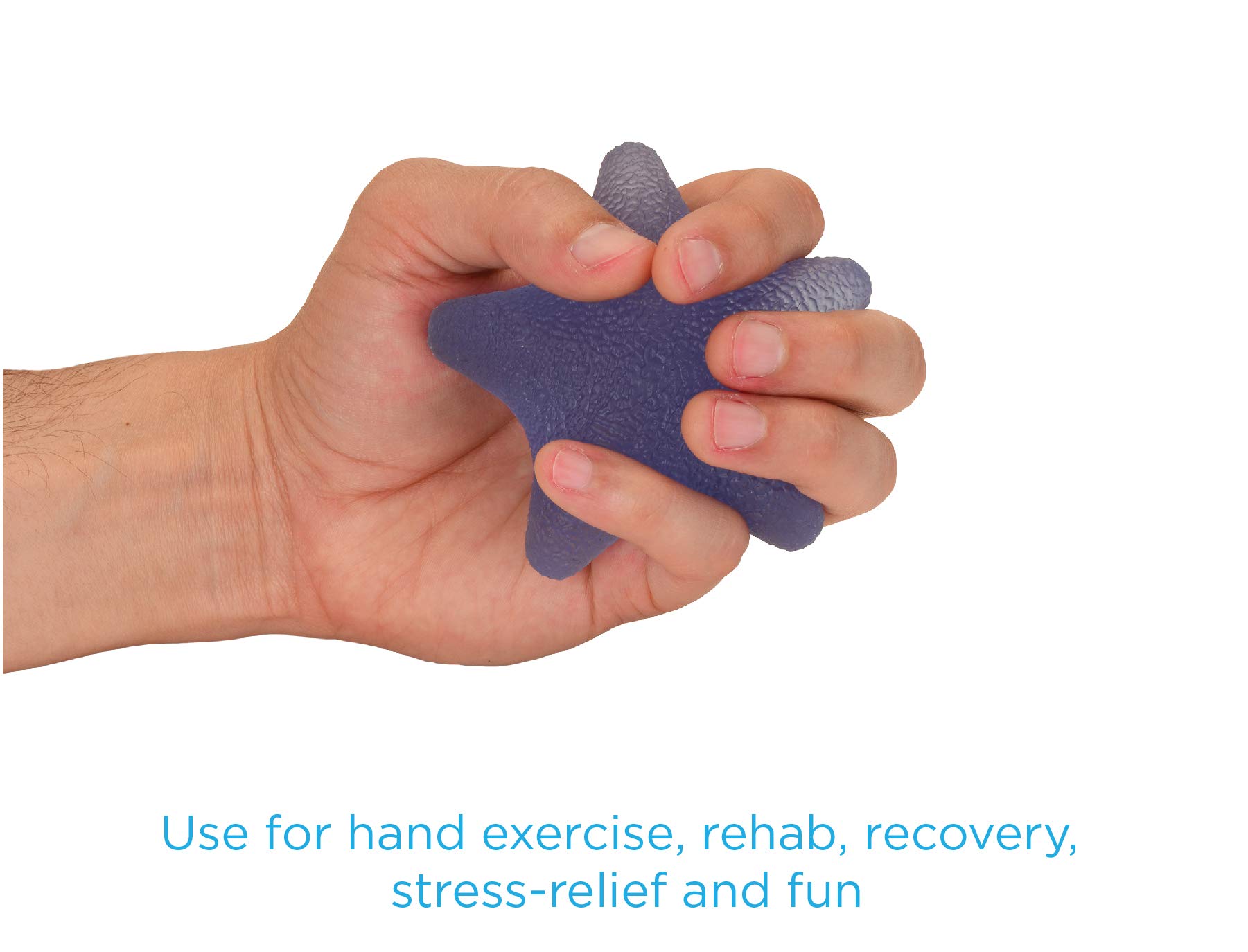 Snapklik.com : NOVA Hand Exerciser Star, Hand Grip Squeeze Star For Strength, Stress And ...