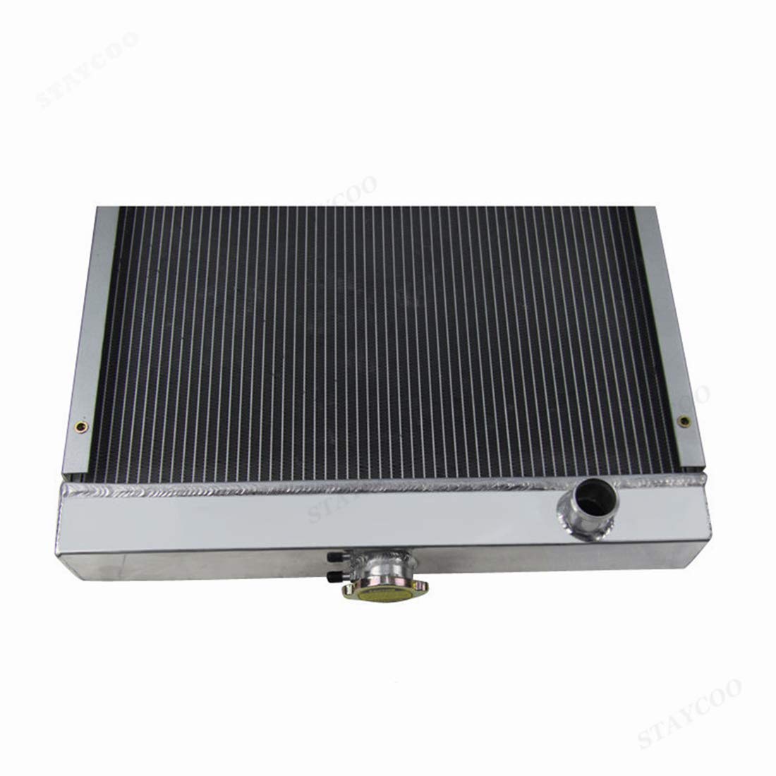 輸入市場オンラインストアCoolingSky 62MM 4 Row Core Aluminum Radiator Compatible for ...