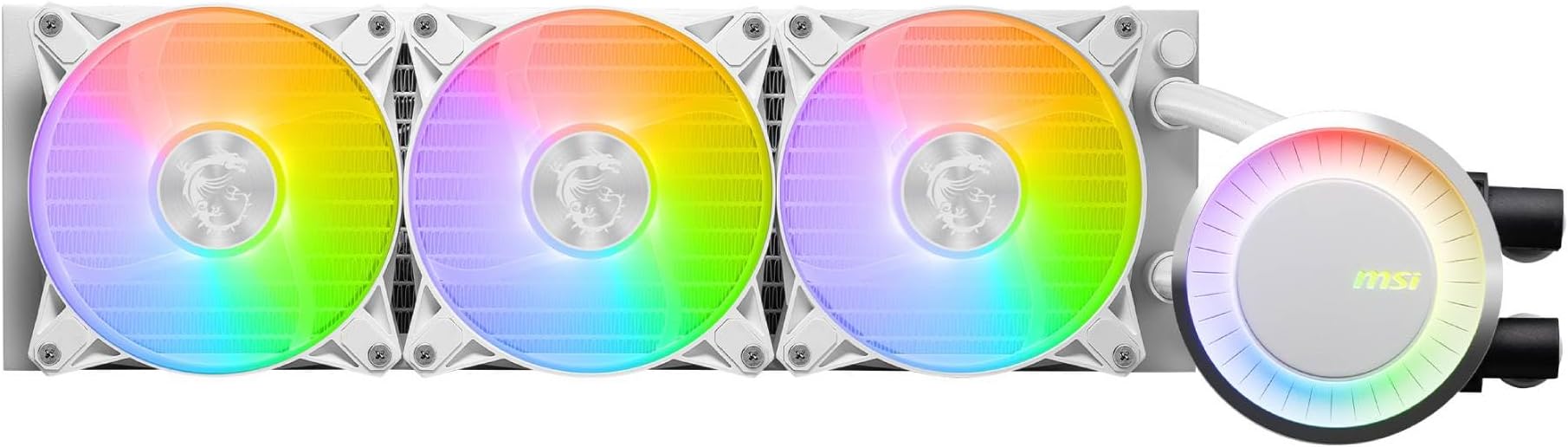 NZXT Kraken X63 RGB 280mm - RL-KRX63-RW - AIO RGB CPU Liquid Cooler ...