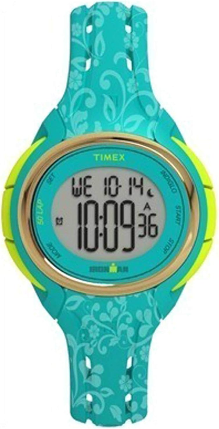 Timex Womens Digital Quartz Watch with Silicone Strap TW5M03100 ...